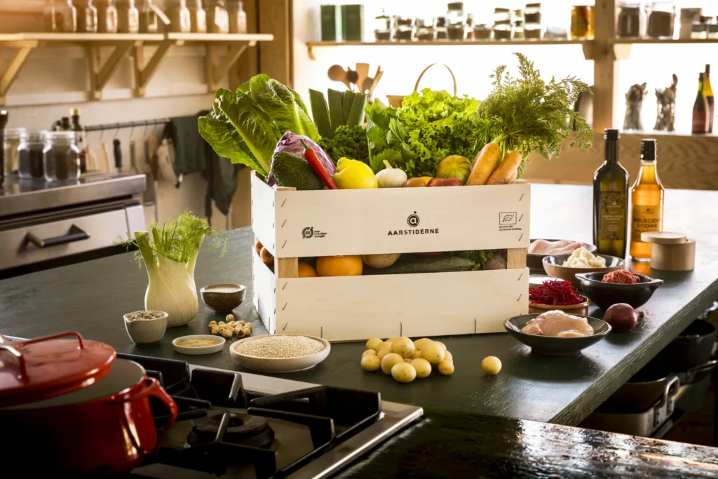 Få din levering fra Aarstiderne til døren i opgangen - Bekey