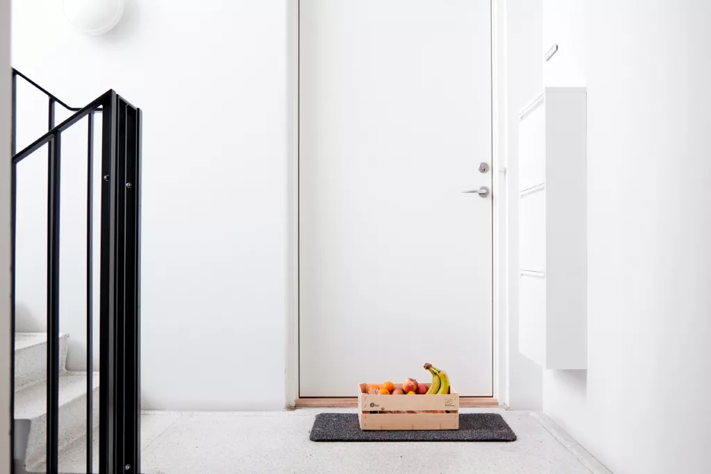 Flexlevering: Hjemmelevering til aflåste opgange - Bekey